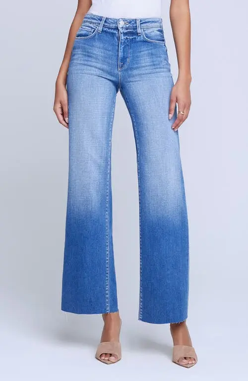 L'Agence Scottie High-waist Wide Leg Jeans - Hayward