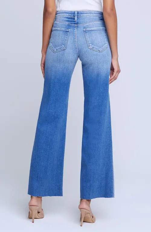 L'Agence Scottie High-waist Wide Leg Jeans - Hayward