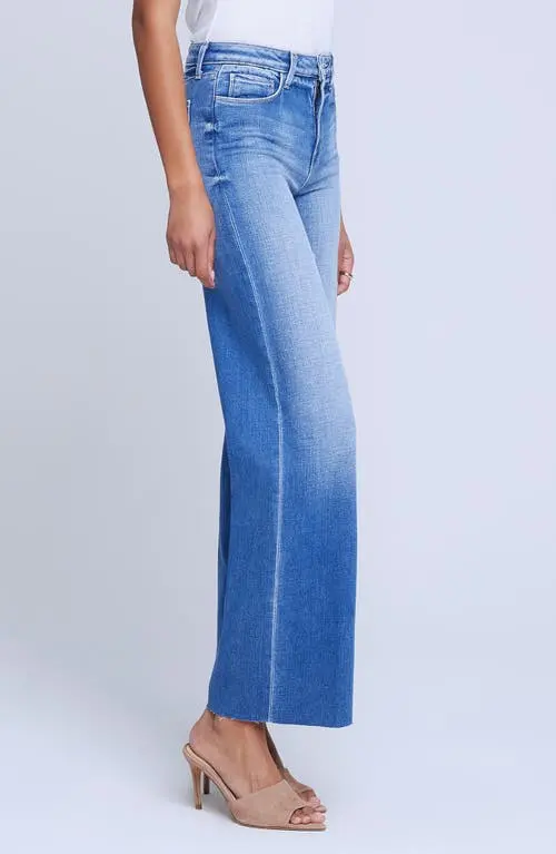 L'Agence Scottie High-waist Wide Leg Jeans - Hayward