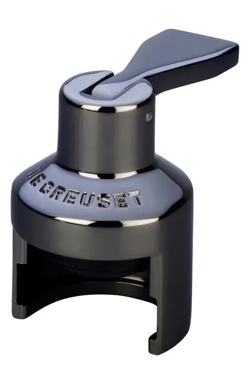 LE CREUSET Champagne Crown Sealer - Black Nickel