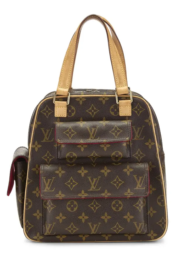 LOUIS VUITTON Monogram Canvas Excentricité Tote - Brown