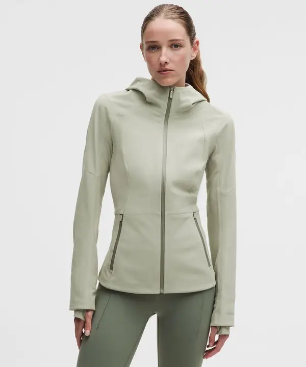 Lululemon Cross Chill Performance Jacket - Fog Green