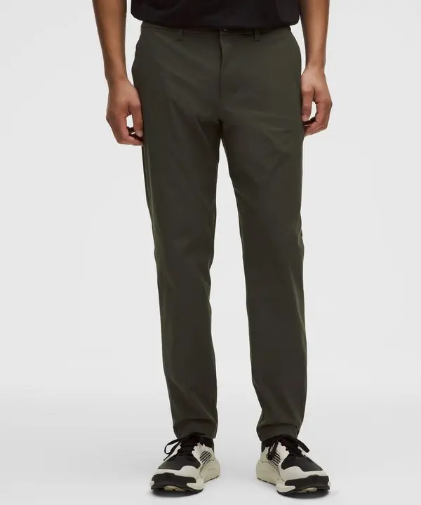 Lululemon Abc Slim-fit Trouser 30l - Gator Green