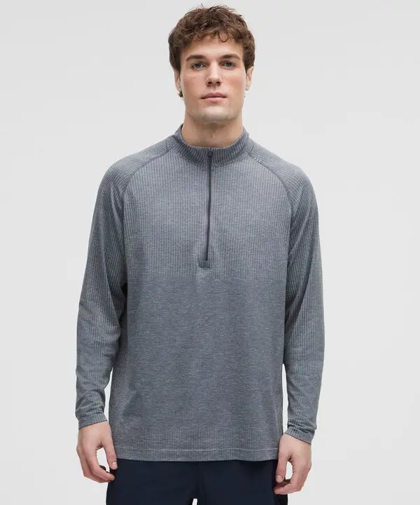 Lululemon Metal Vent Tech Half Zip - Vapor/solar Grey