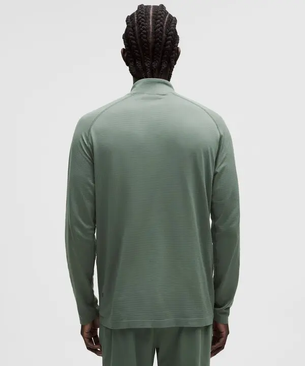 Lululemon Metal Vent Tech Half Zip - Willow Leaf/willow Leaf
