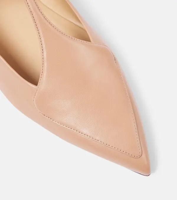 Gabriela Hearst Liv Leather Ballerinas