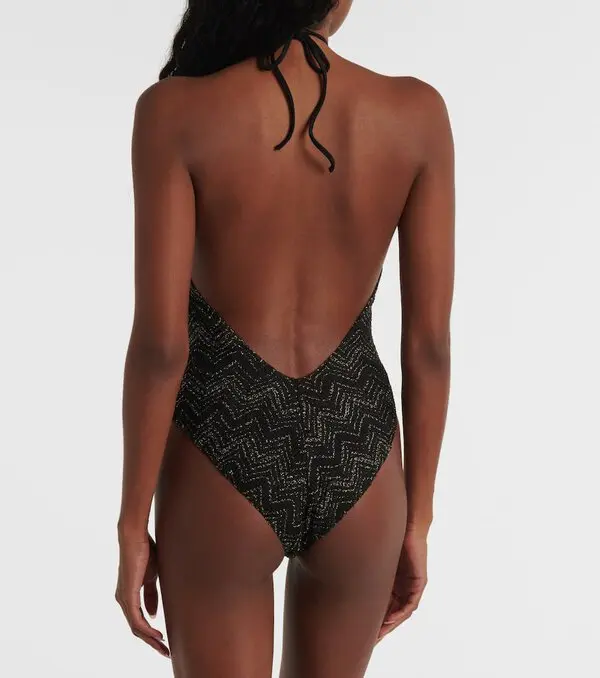 Missoni Lamé One-piece Swimsuit