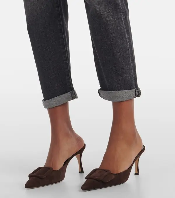 Ag Ex-boyfriend Mid-rise Slim Jeans