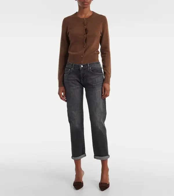 Ag Ex-boyfriend Mid-rise Slim Jeans