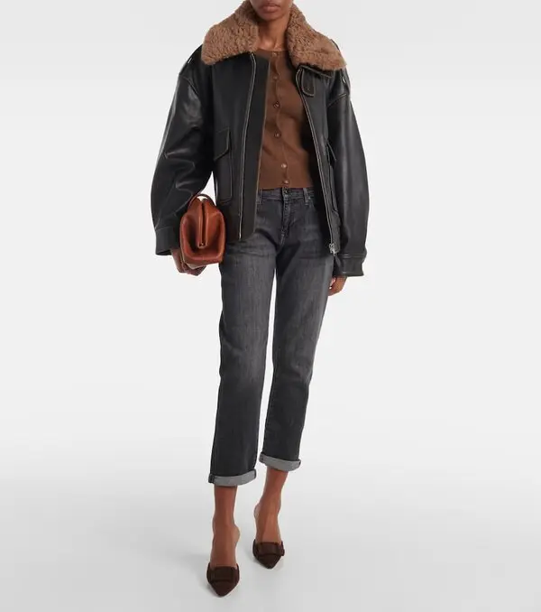 Ag Ex-boyfriend Mid-rise Slim Jeans