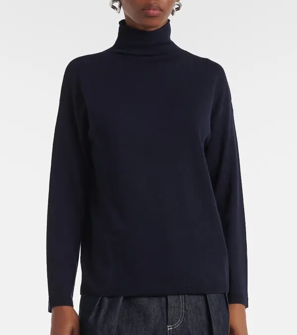 Max Mara Treviso Wool Turtleneck Sweater