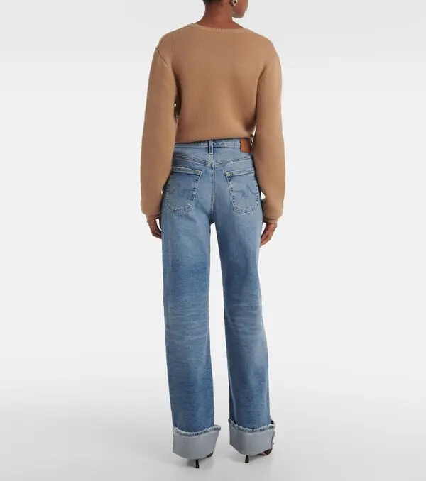 Ag Kora High-rise Wide-leg Jeans