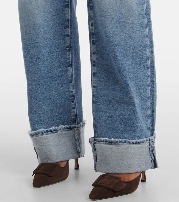 Ag Kora High-rise Wide-leg Jeans