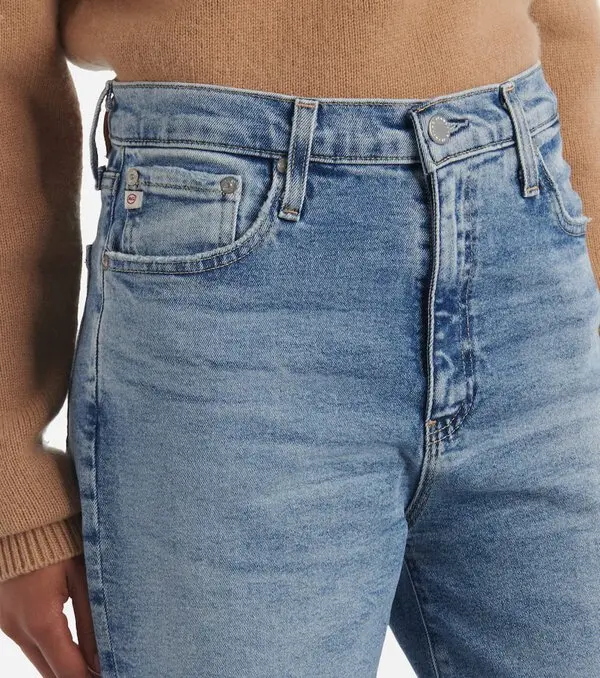 Ag Kora High-rise Wide-leg Jeans