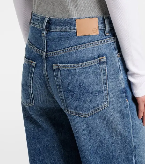 Ag Kora High-rise Wide-leg Jeans