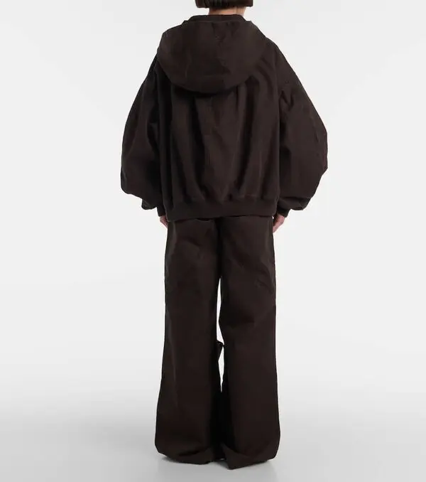 Attico Cotton Gabardine Bomber Jacket