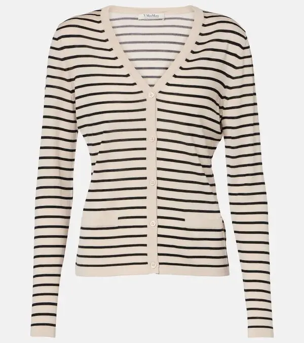 Max Mara Kenya Wool Cardigan - Beige
