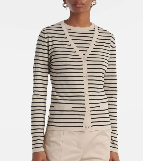 Max Mara Kenya Wool Cardigan - Beige