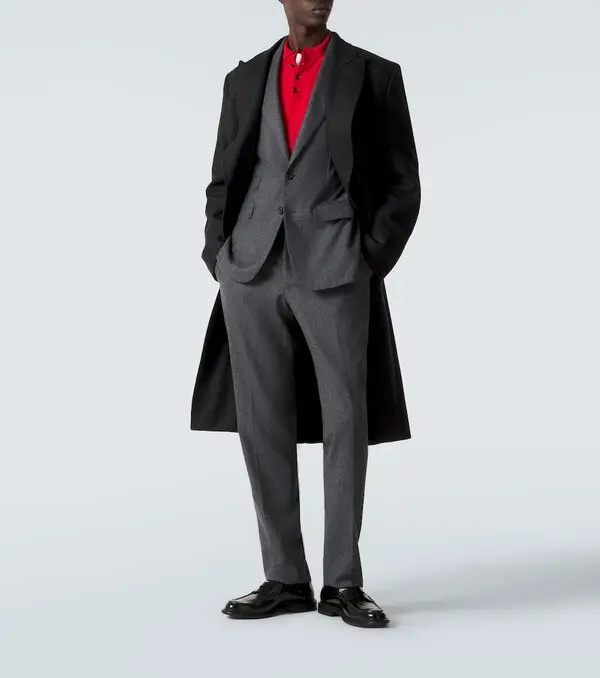 Thom Sweeney Wool Flannel Suit