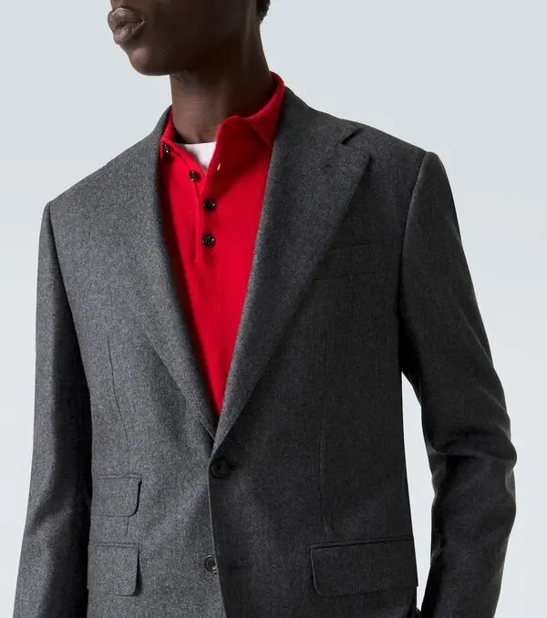 Thom Sweeney Wool Flannel Suit