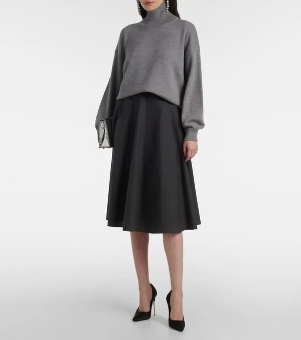Dolce & Gabbana Virgin Wool Turtleneck Sweater