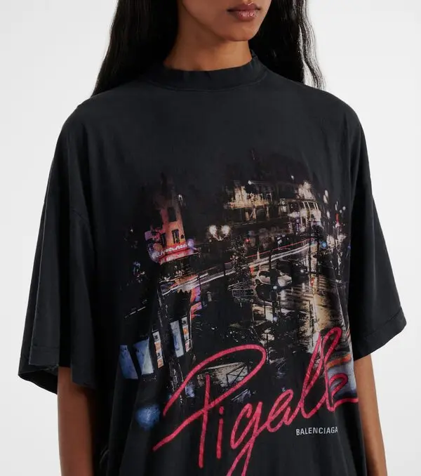 Balenciaga Pigalle Oversized T-shirt