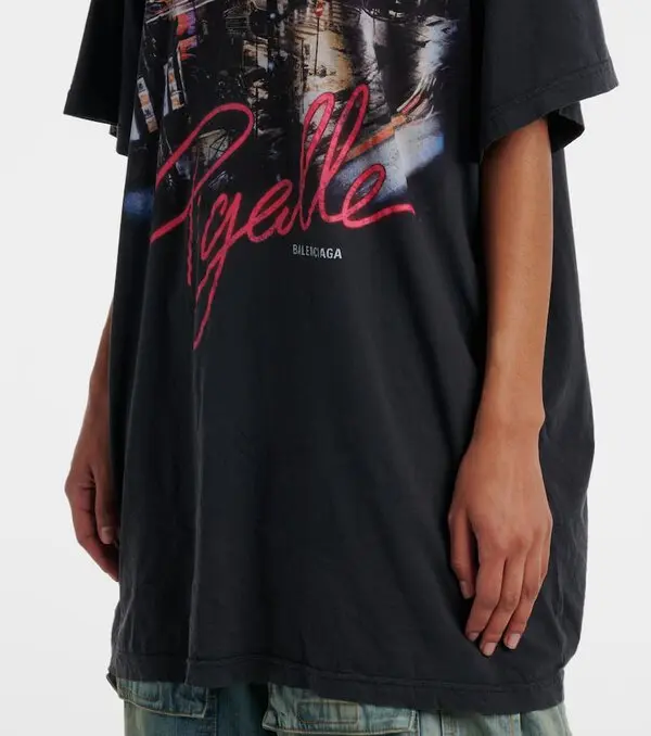 Balenciaga Pigalle Oversized T-shirt