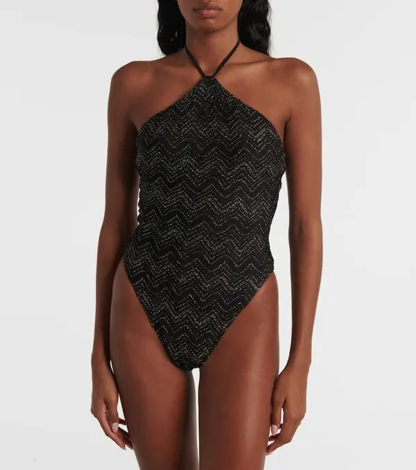 Missoni Lamé One Piece Swimsuit