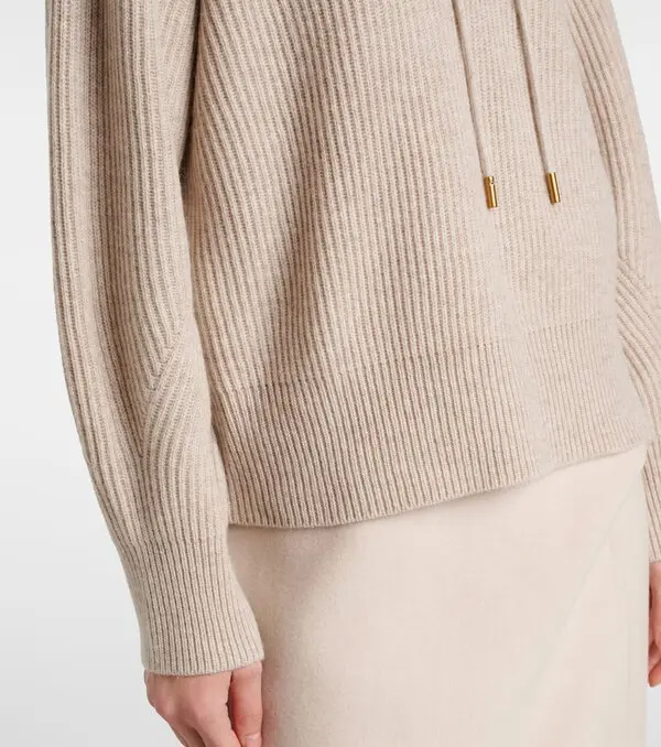 Max Mara Eccelso Wool And Cashmere Sweater - Beige