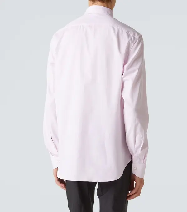 Canali Classic Cotton Oxford Shirt