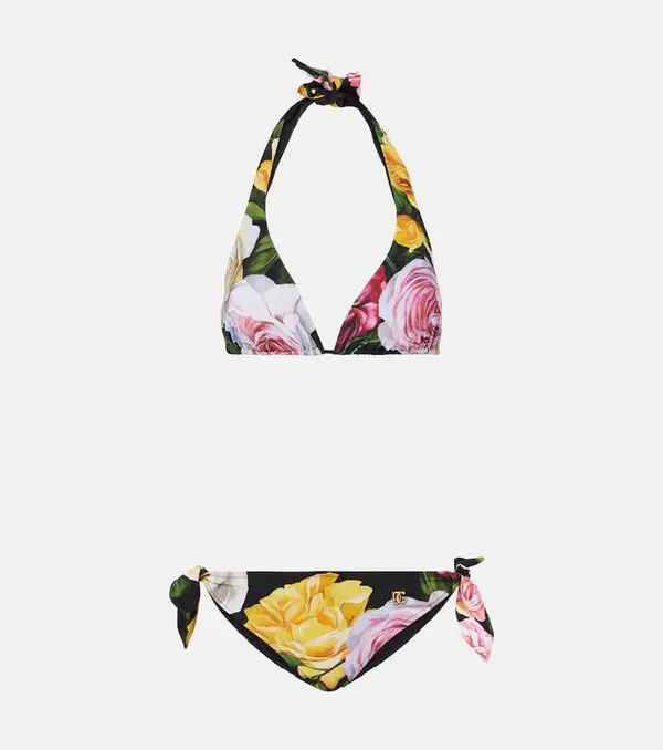 Dolce & Gabbana Floral Bikini - Multicoloured