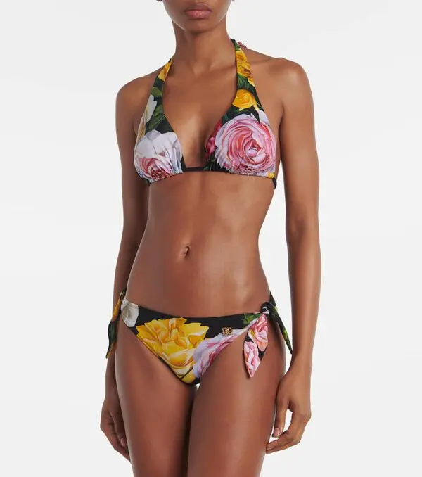 Dolce & Gabbana Floral Bikini - Multicoloured