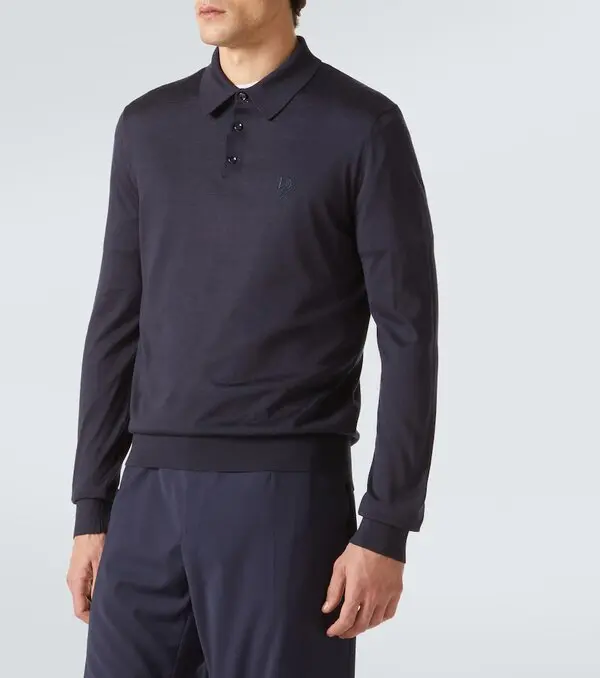 Dolce & Gabbana Silk Polo Shirt