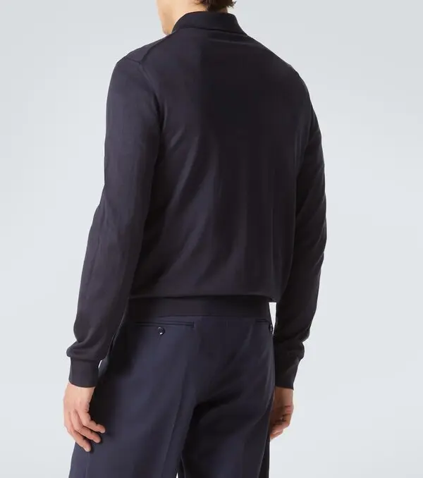 Dolce & Gabbana Silk Polo Shirt