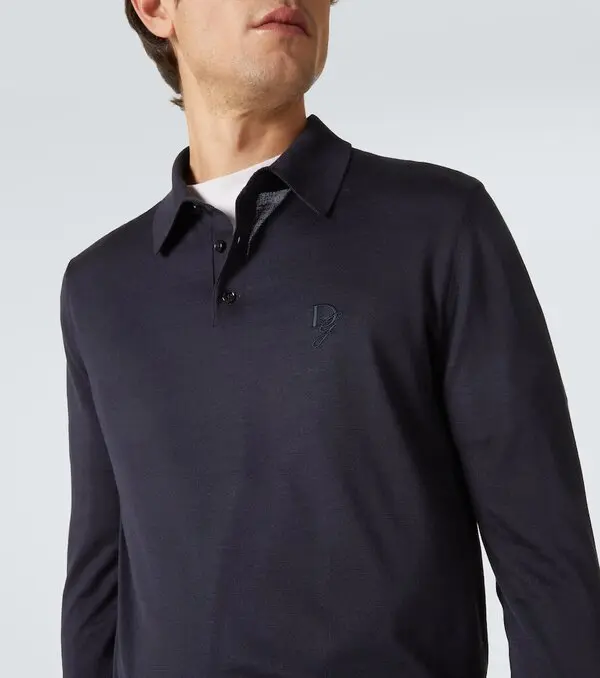 Dolce & Gabbana Silk Polo Shirt