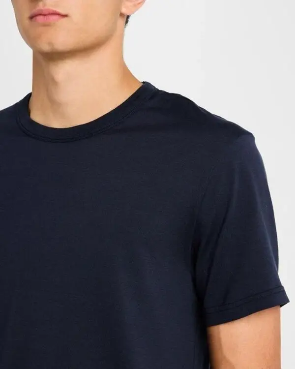 Derek Rose Apos;s Barny Pima Cotton Jersey Crewneck T-shirt