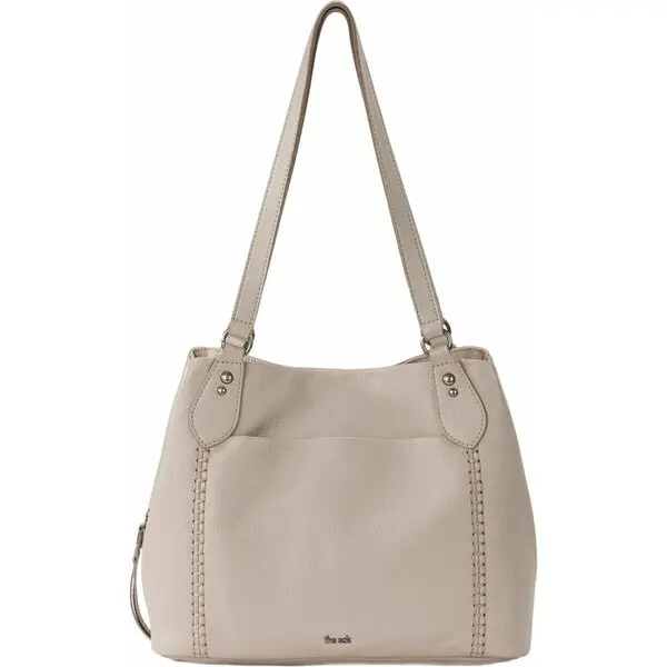 THE SAK Melrose Leather Satchel - Sand