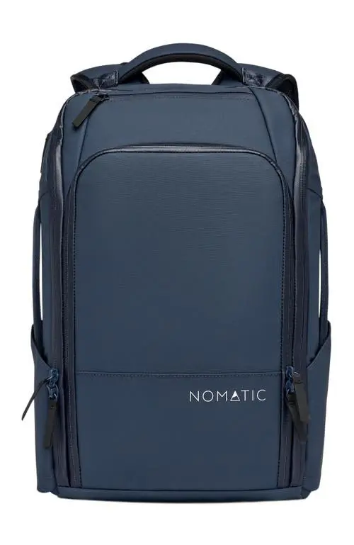 NOMATIC Water Resistant Expandable Travel Backpack - Navy - 20l