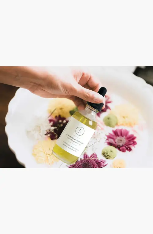 LIZUSH Cbd Grapefruit Natural Body Oil