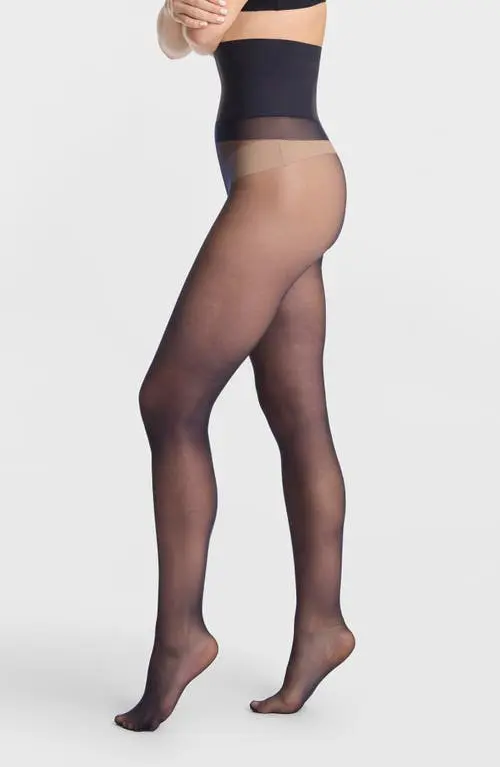 Commando Premium Sheer Tights - Navy