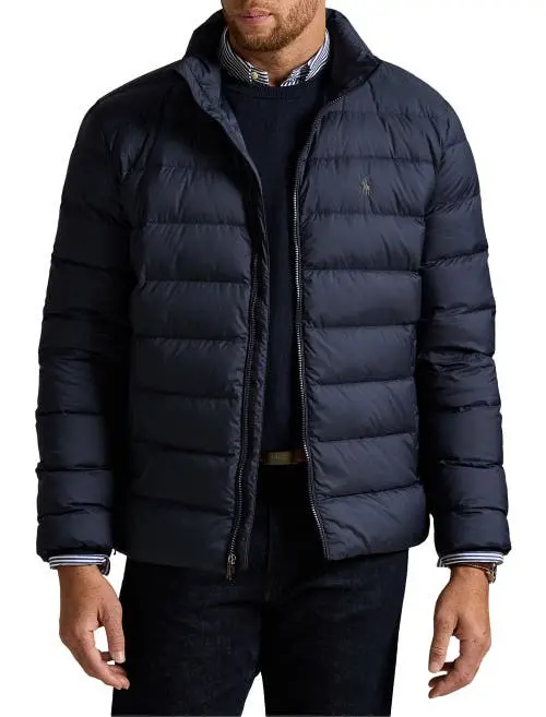 Polo Ralph Lauren Big & Tall Packable Quilted Jacket - Collection Navy