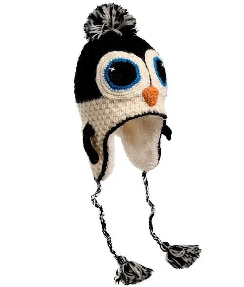 NIRVANNA DESIGNS Crochet Penguin Hat