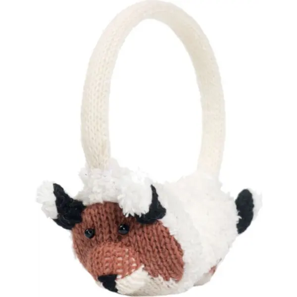 NIRVANNA DESIGNS Fox Earmuffs - White
