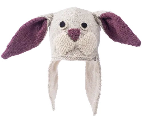 NIRVANNA DESIGNS Hare Beanie - Beige