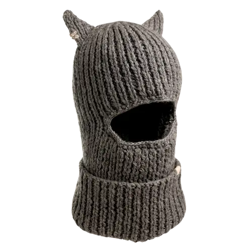 NIRVANNA DESIGNS Hood With Horns
