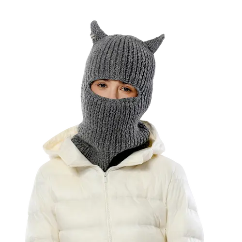 NIRVANNA DESIGNS Hood With Horns