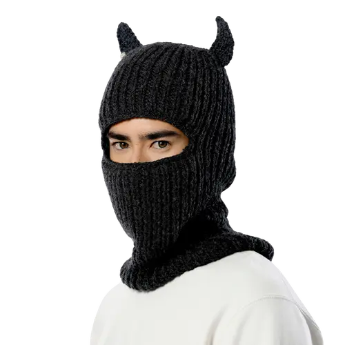 NIRVANNA DESIGNS Hood With Horns