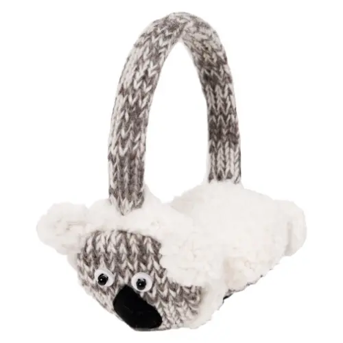 NIRVANNA DESIGNS Koala Earmuffs - White