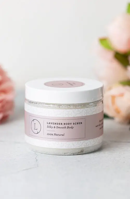 LIZUSH Natural Body Scrub
