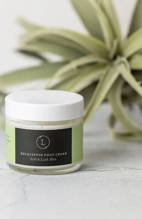 LIZUSH Cbd Eucalyptus & Shea Butter Foot Cream